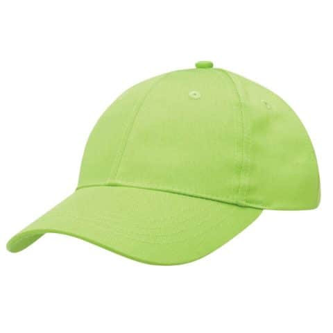 Lime Green Kids Cap | Electric Pukeko Hats