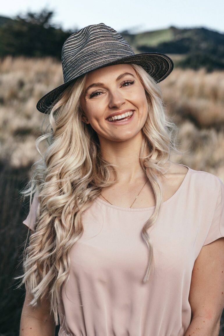 Naomi | Electric Pukeko Hats